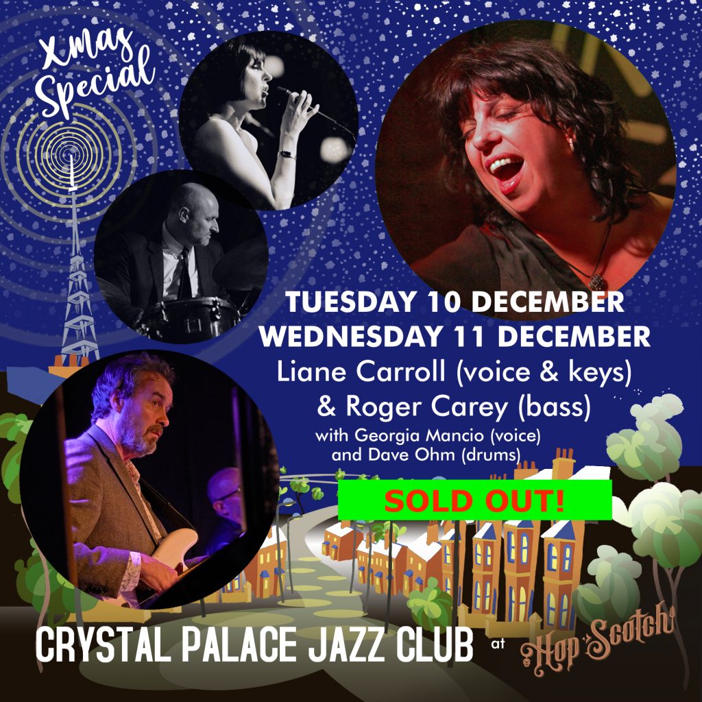 10 Dec, Crystal Palace Jazz Club Xmas Special | Georgia Mancio